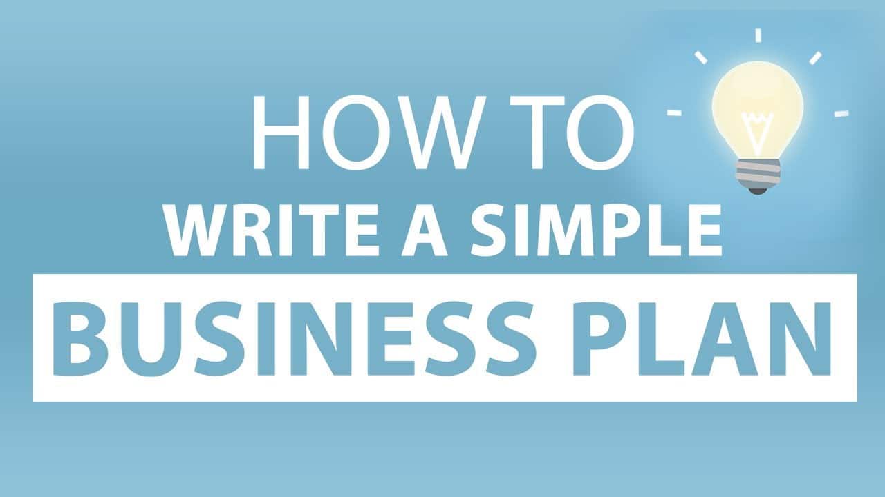 How to write a good business plan in 6 steps?